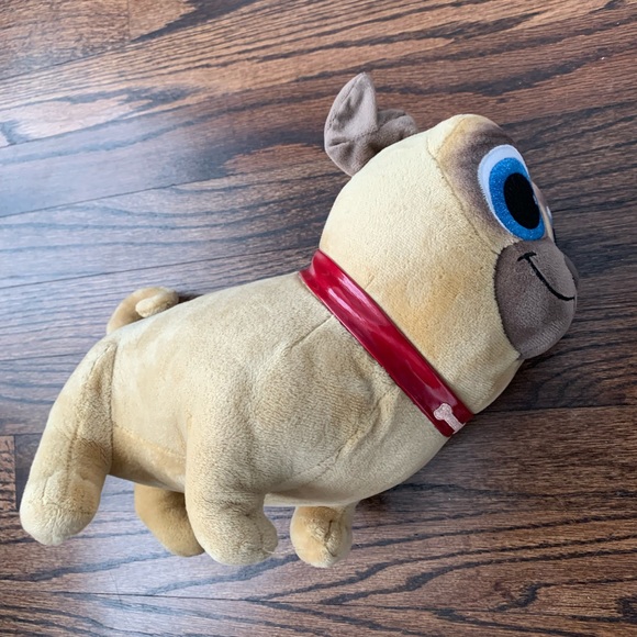 Disney | Toys | Disney Junior Puppy Dog Pals Rolly Plush Pug | Poshmark